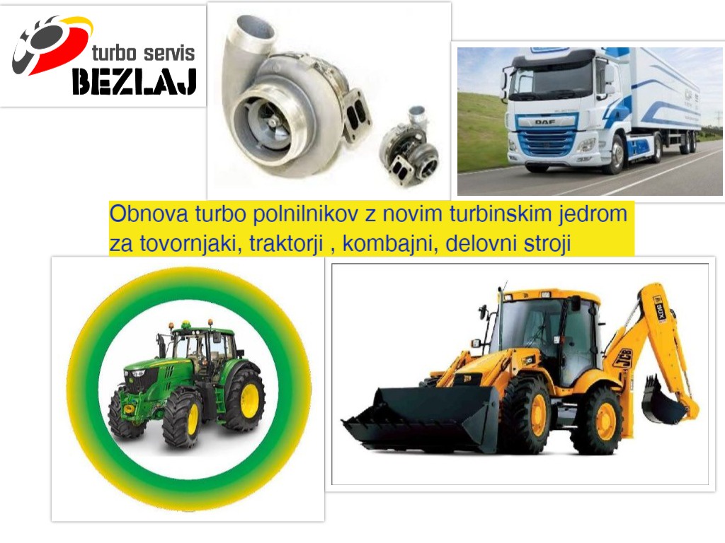 Turbo polnilnik Mercedes ACTROS 5327-970-6522 5327-970-6523, OBNOVA ...